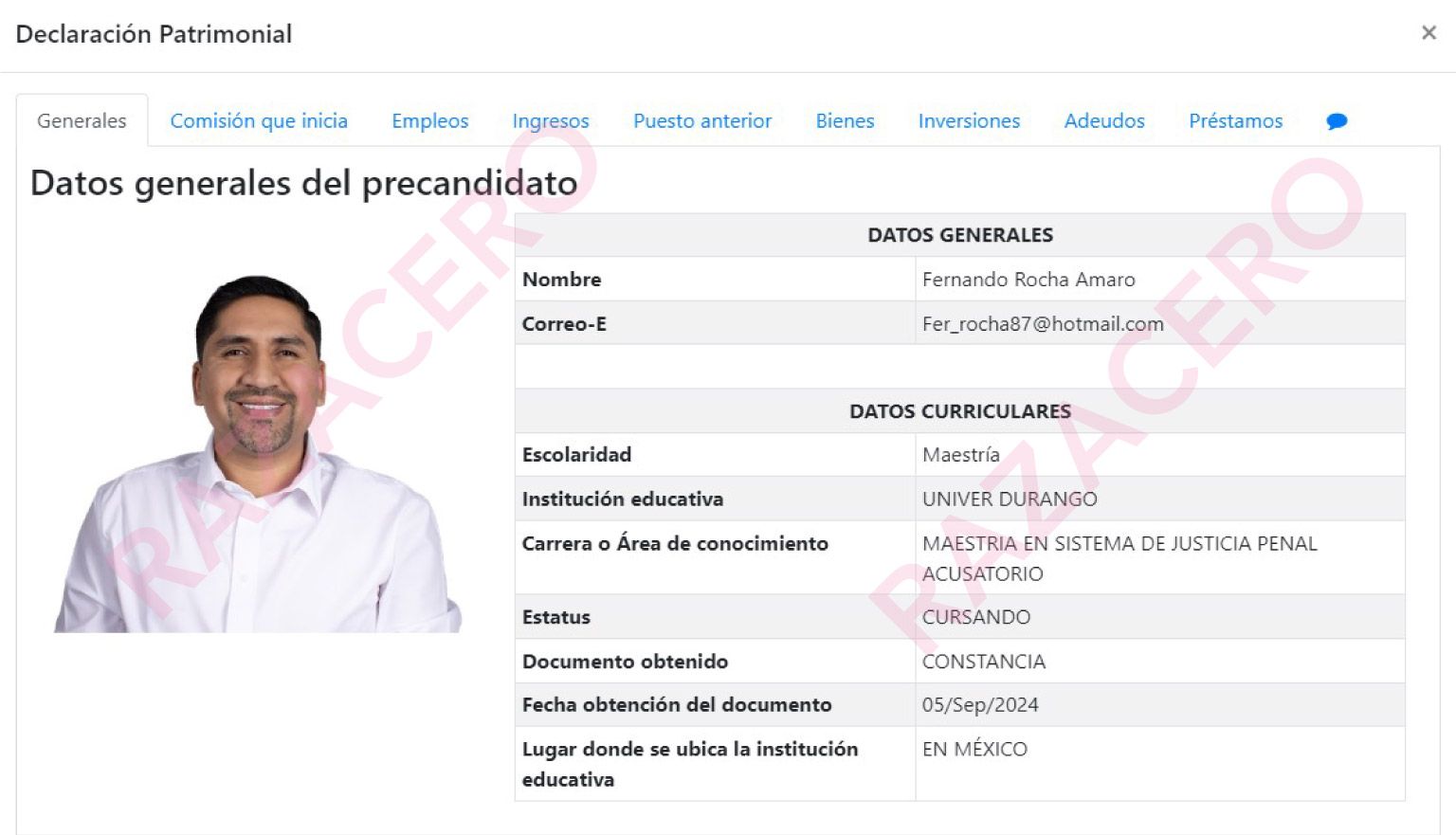 Las casas millonarias de Fernando Rocha Amaro – Periódico Razacero